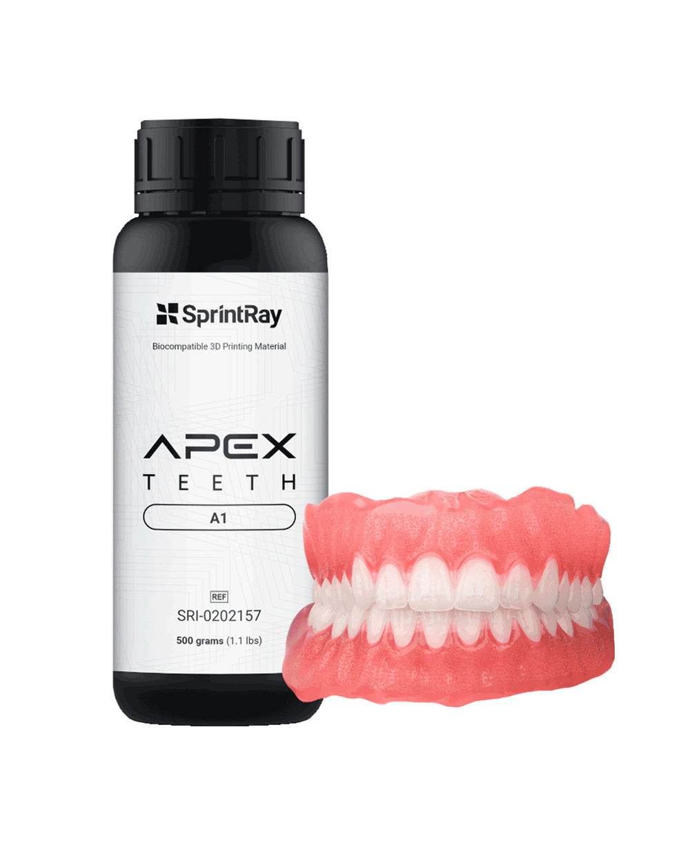 SprintRay Apex Teeth Resin – APAC Digital Dentistry & Laboratory